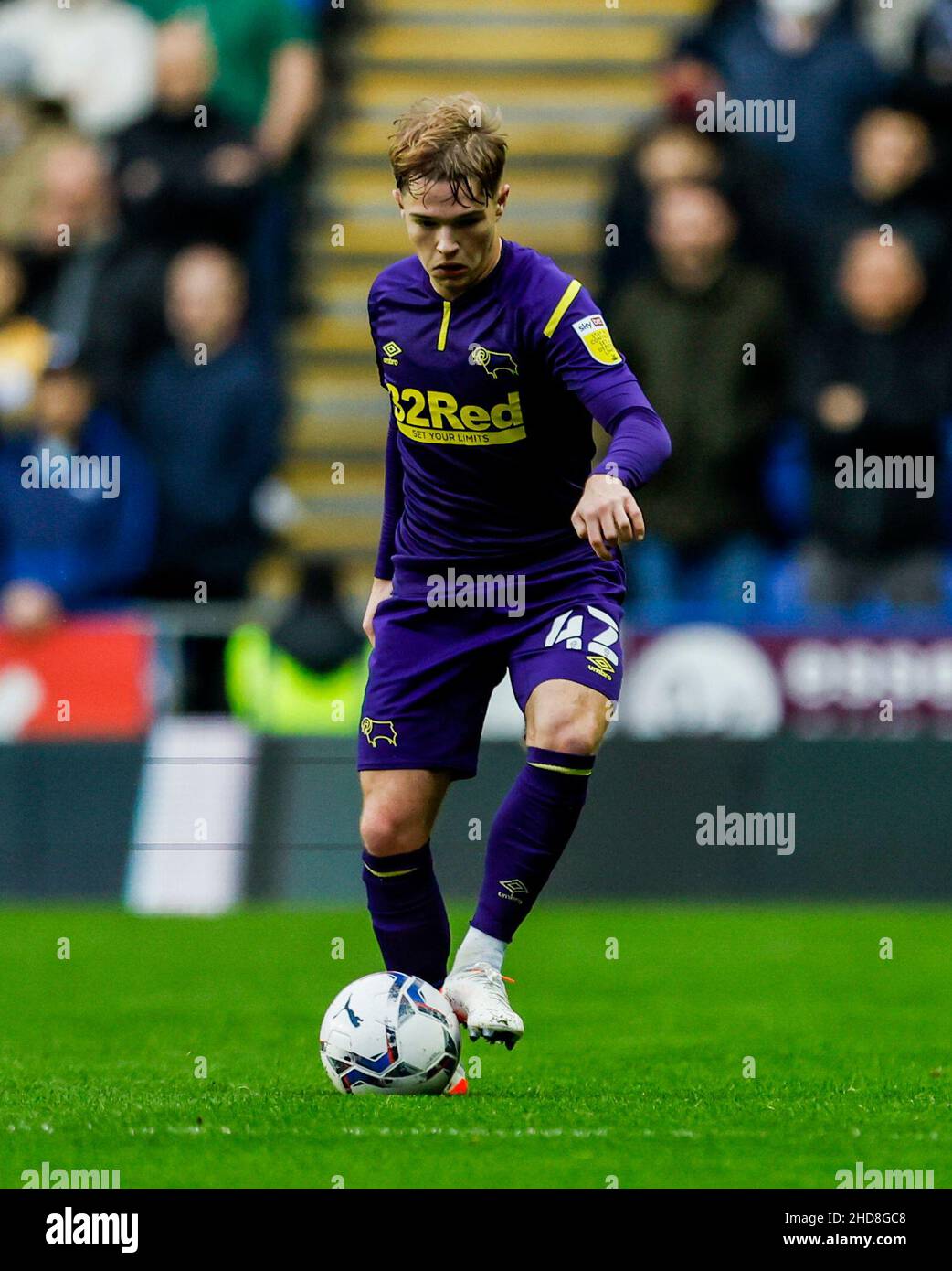 Derby County's Liam Thompson during the Sky Bet Championship match at ...