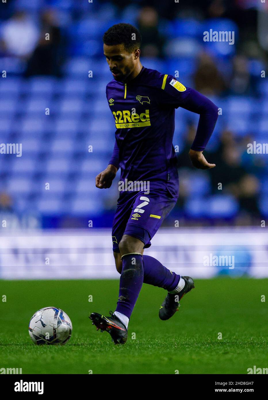 Derby County's Nathan Byrne during the Sky Bet Championship match at ...