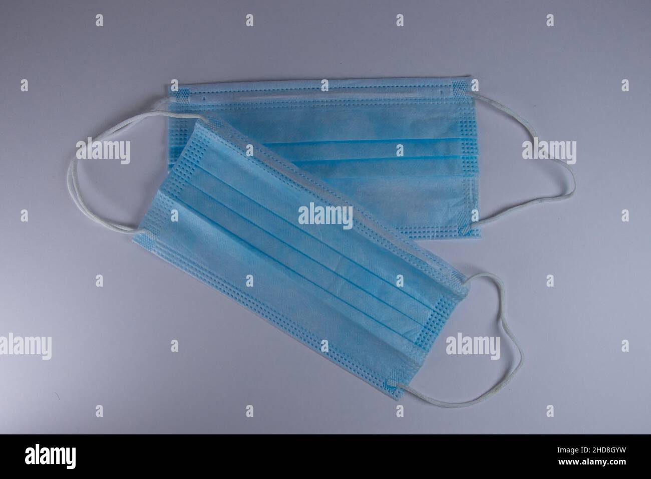 Medical protective mask on a white background, Coronavirus (Covid-19 ...