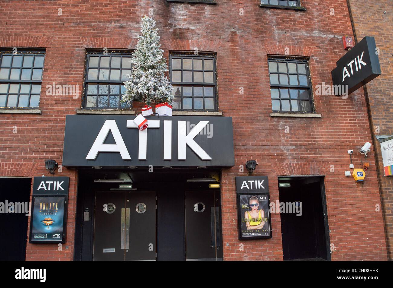 Windsor, Berkshire, UK. 31st December, 2021. The Atik nightclub in ...
