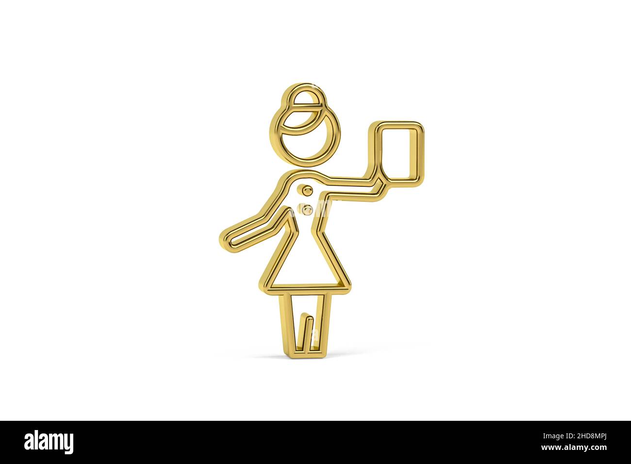 Golden 3d wedding planner hi-res stock photography and images - Alamy