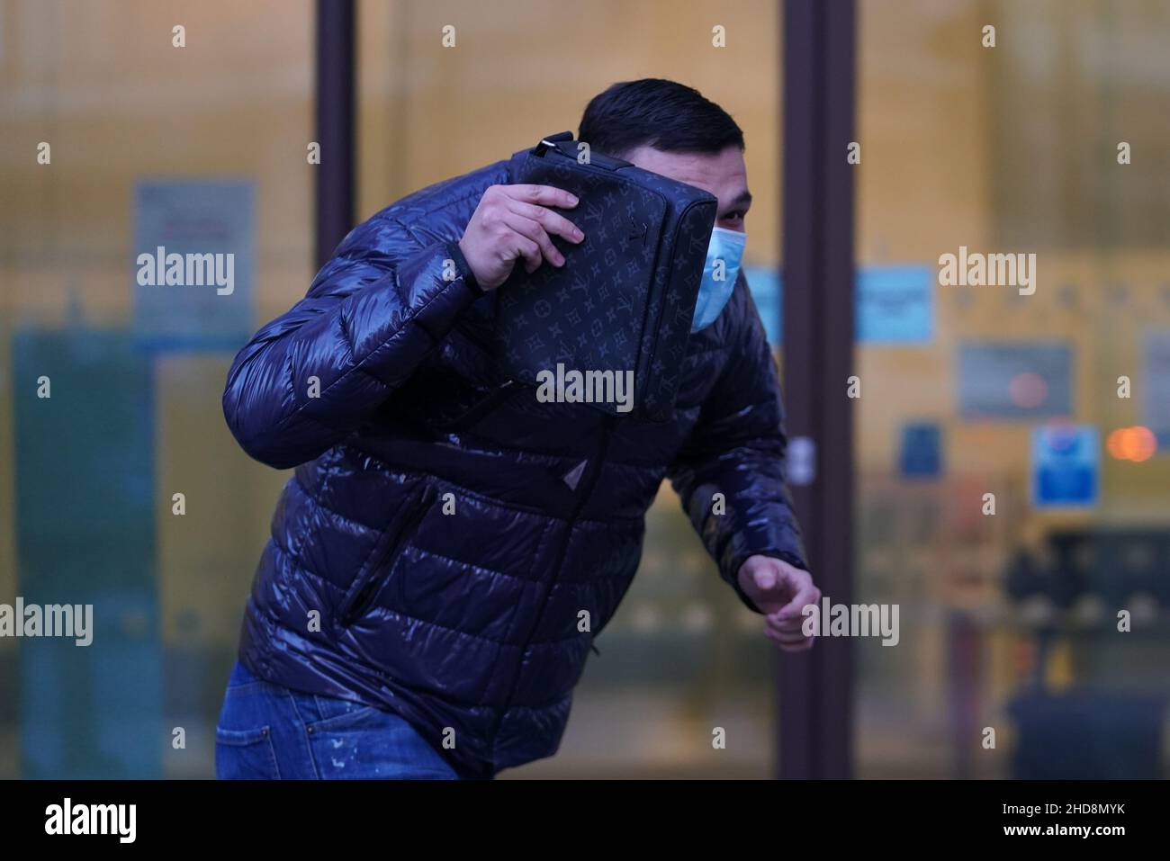 Jonathan Chew, 24, outside Westminster Magistrates' Court in London ...