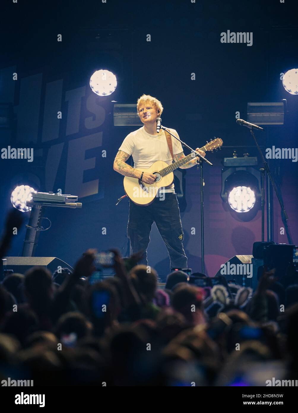 Ed Sheehan Headlines the Hits Radio Live event at Liverpool Echo arena ...
