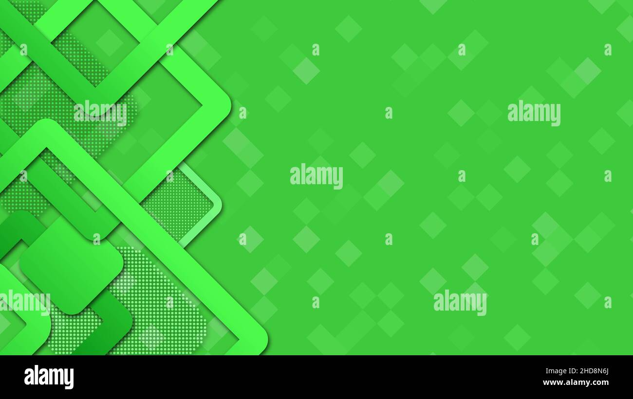 Abstract green background of graphic elements with place for your text ...
