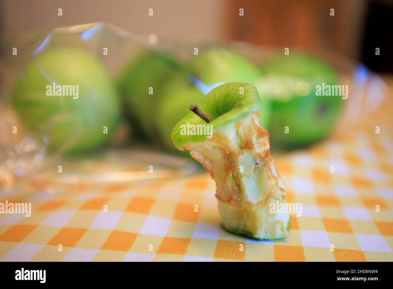Rotten apple core hi-res stock photography and images - Alamy