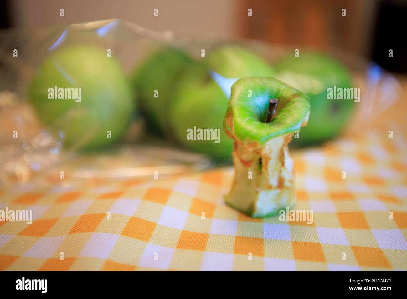Rotten apple core hi-res stock photography and images - Alamy