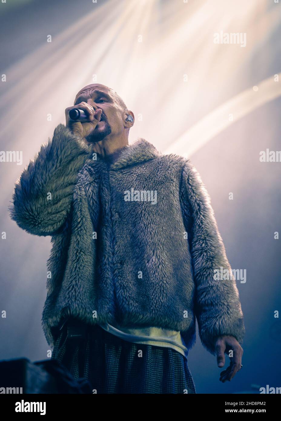 James headline Highest point festival, Lancaster Stock Photo - Alamy