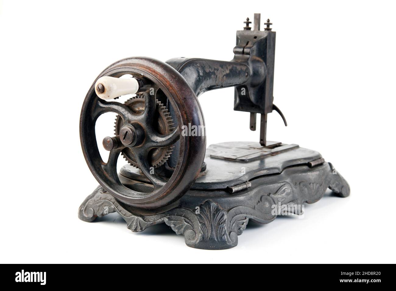 old sewing machine Stock Photo - Alamy