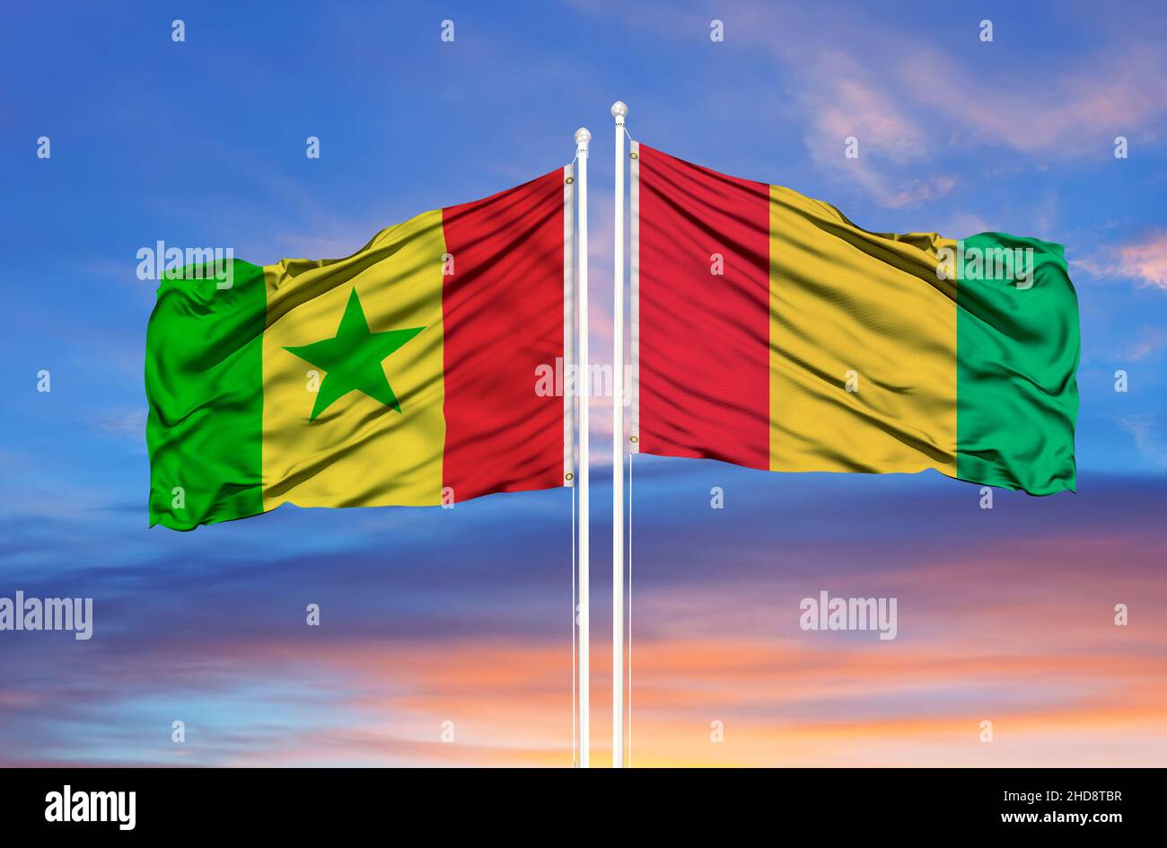 Senegal vs guinea hi-res stock photography and images - Alamy