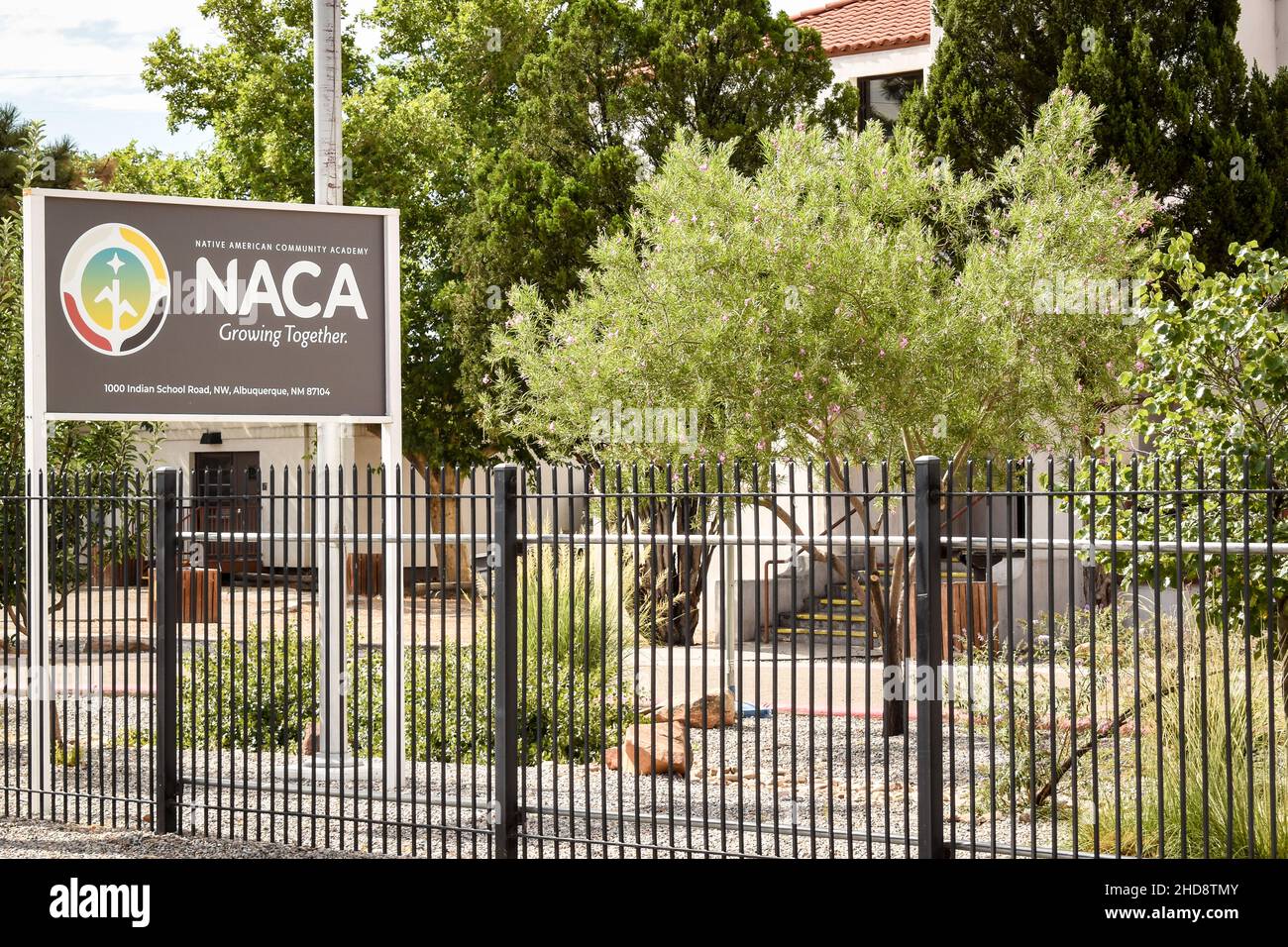 Native American Community Academy Stock Photo - Alamy