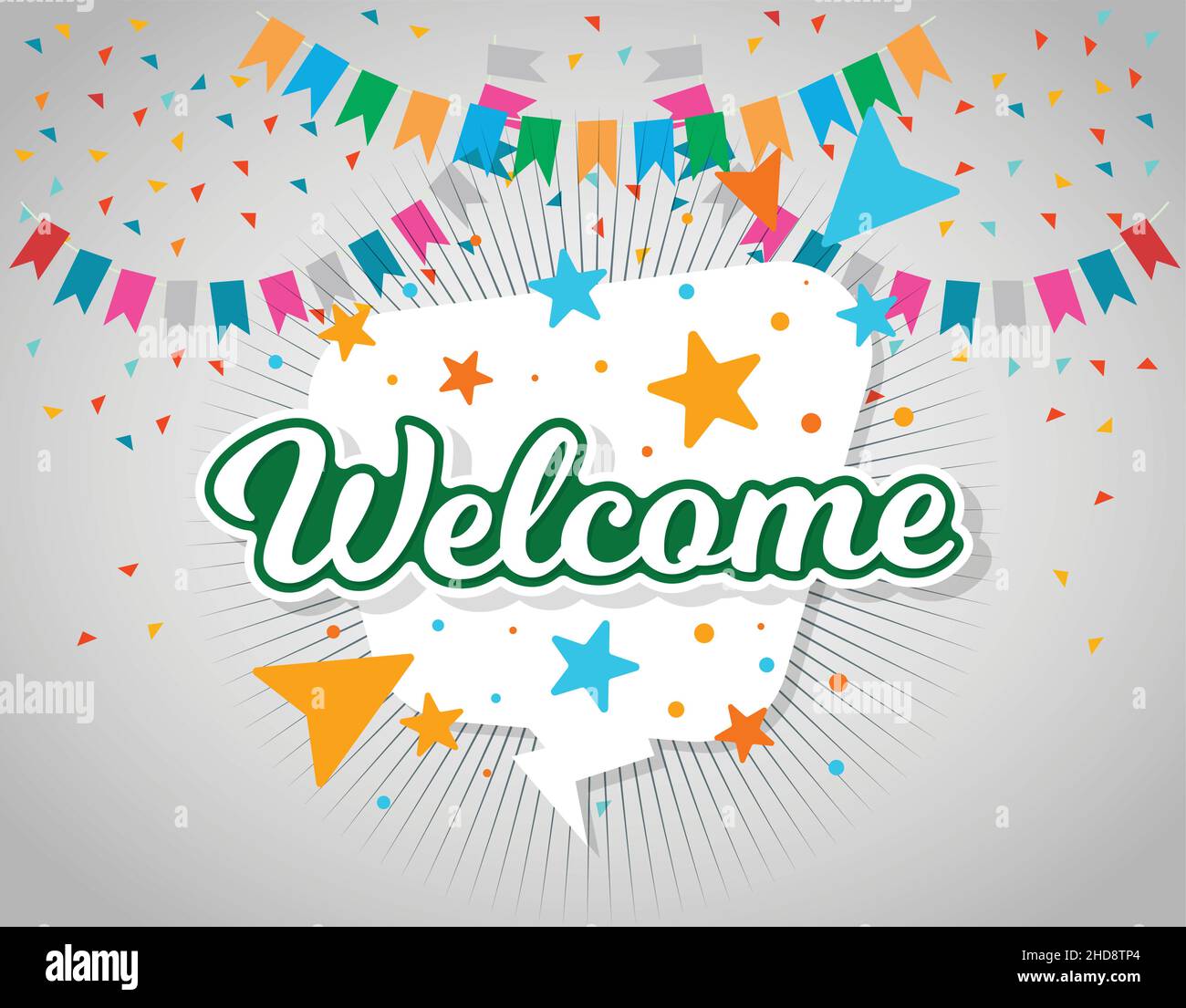 Welcome lettering typography banner. card, postcard, banner. Welcome ... Welcome lettering typography banner. card, postcard, banner. Welcome ...