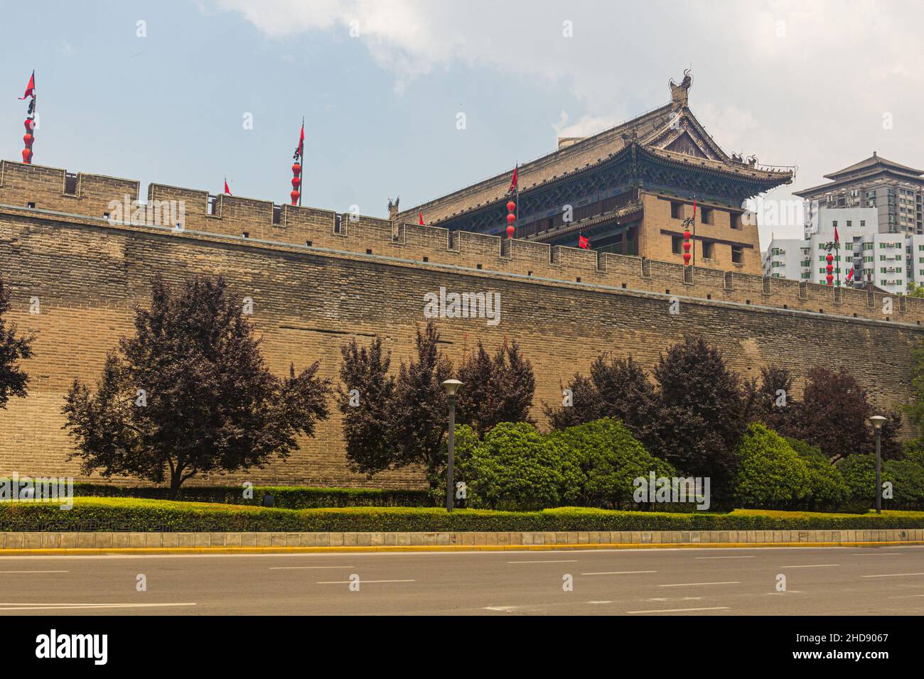 City walls of Xi'an, China Stock Photo - Alamy