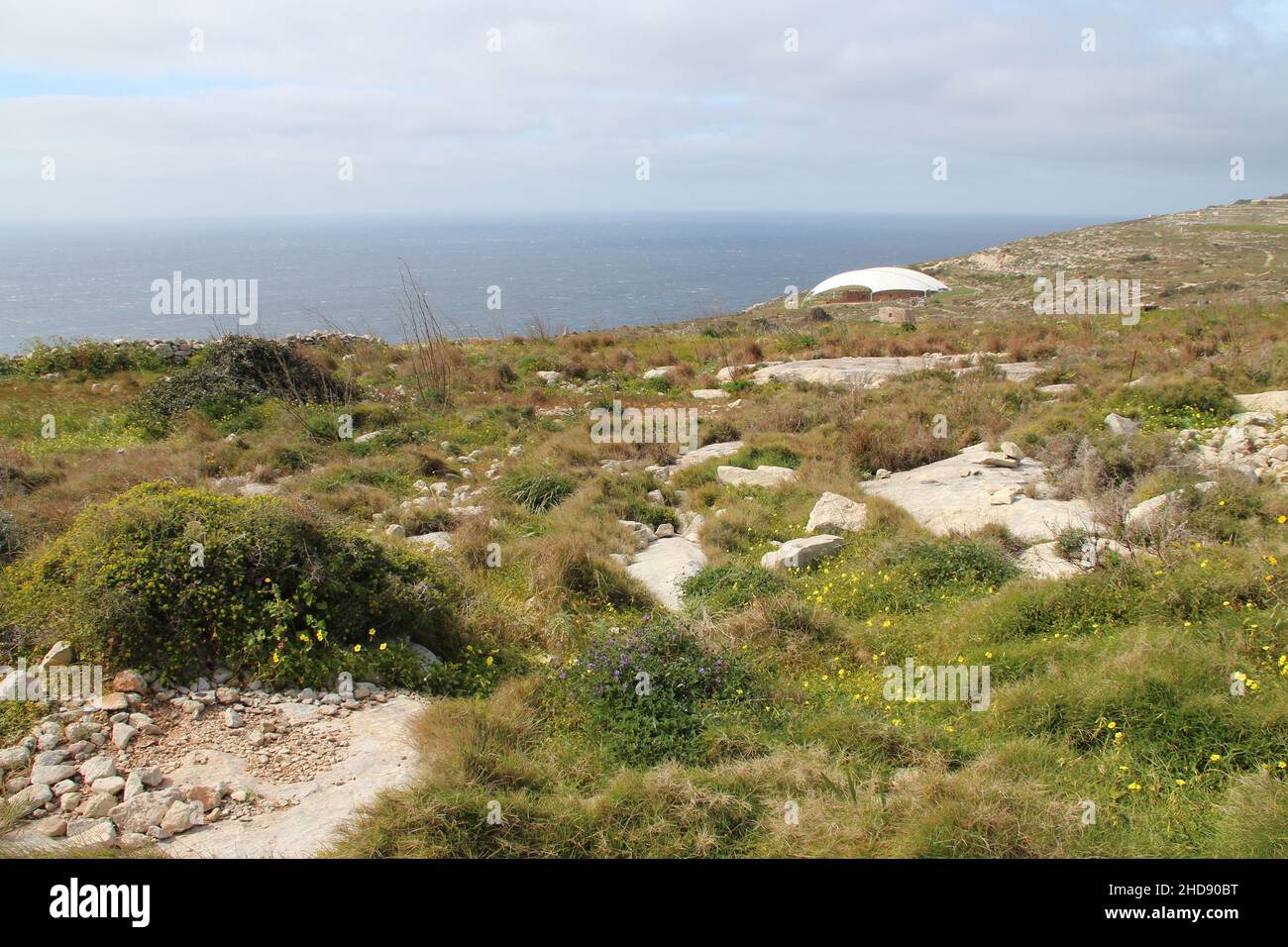 countryside in malta Stock Photo - Alamy