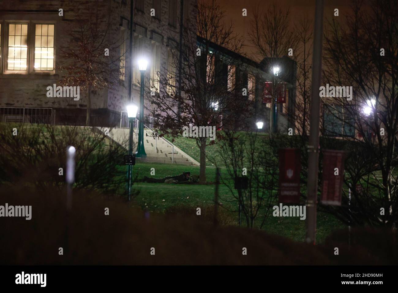 BLOOMINGTON, UNITED STATES - JANUARY 03: A members of the Critical ...