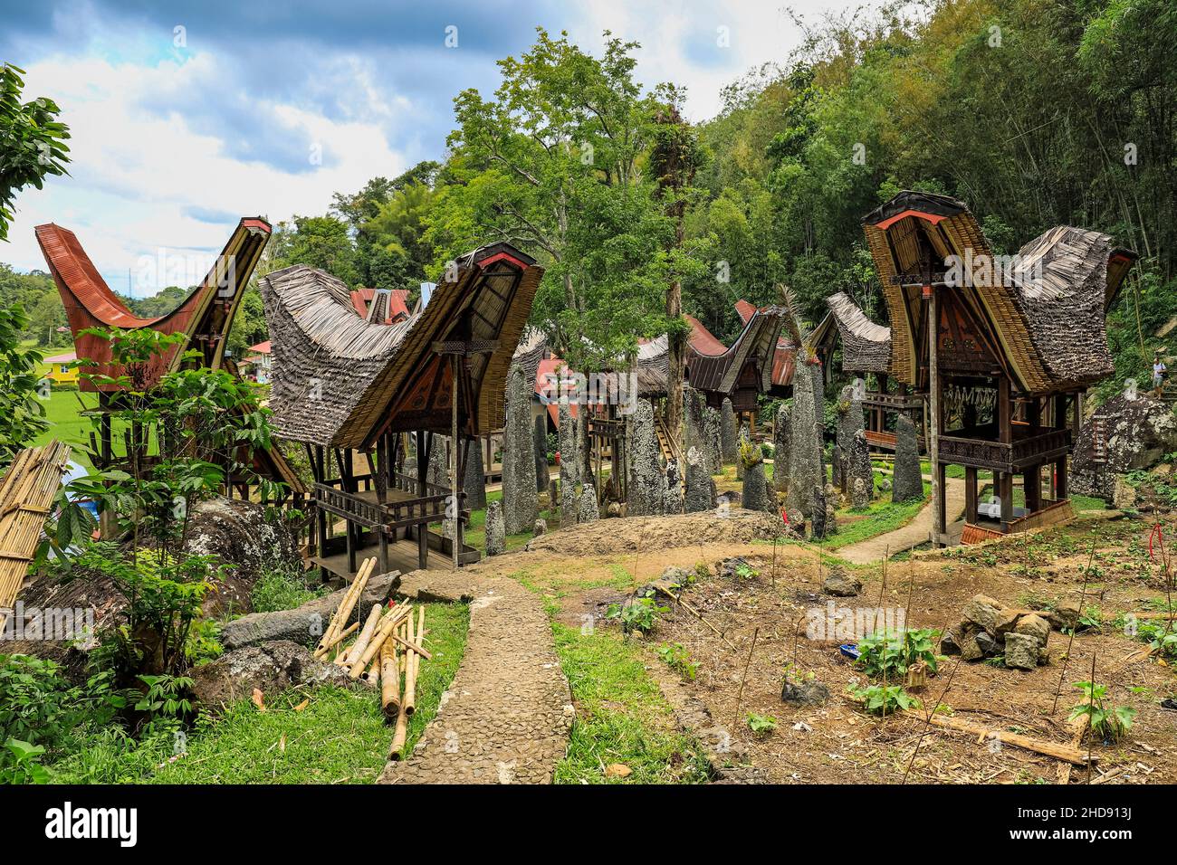 Bori Kalimbuang UNESCO listed megalithic burial site with 102 menhirs ...