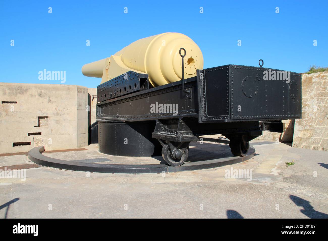 rinella fort in kalkara in malta Stock Photo - Alamy