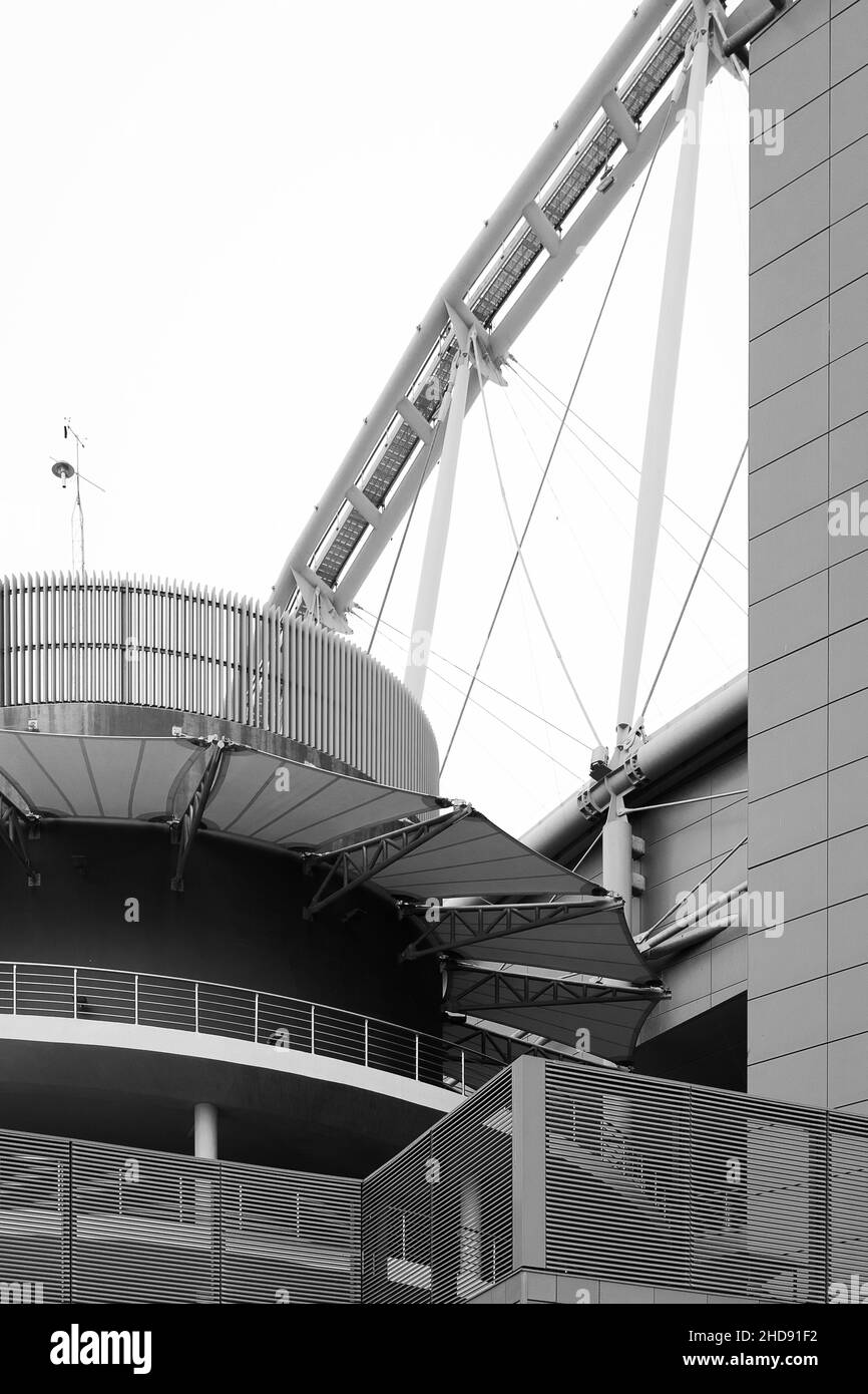 Modern Stadium Architecture Stock Photo - Alamy