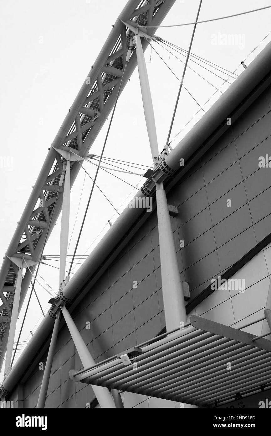 Modern Stadium Architecture Stock Photo - Alamy