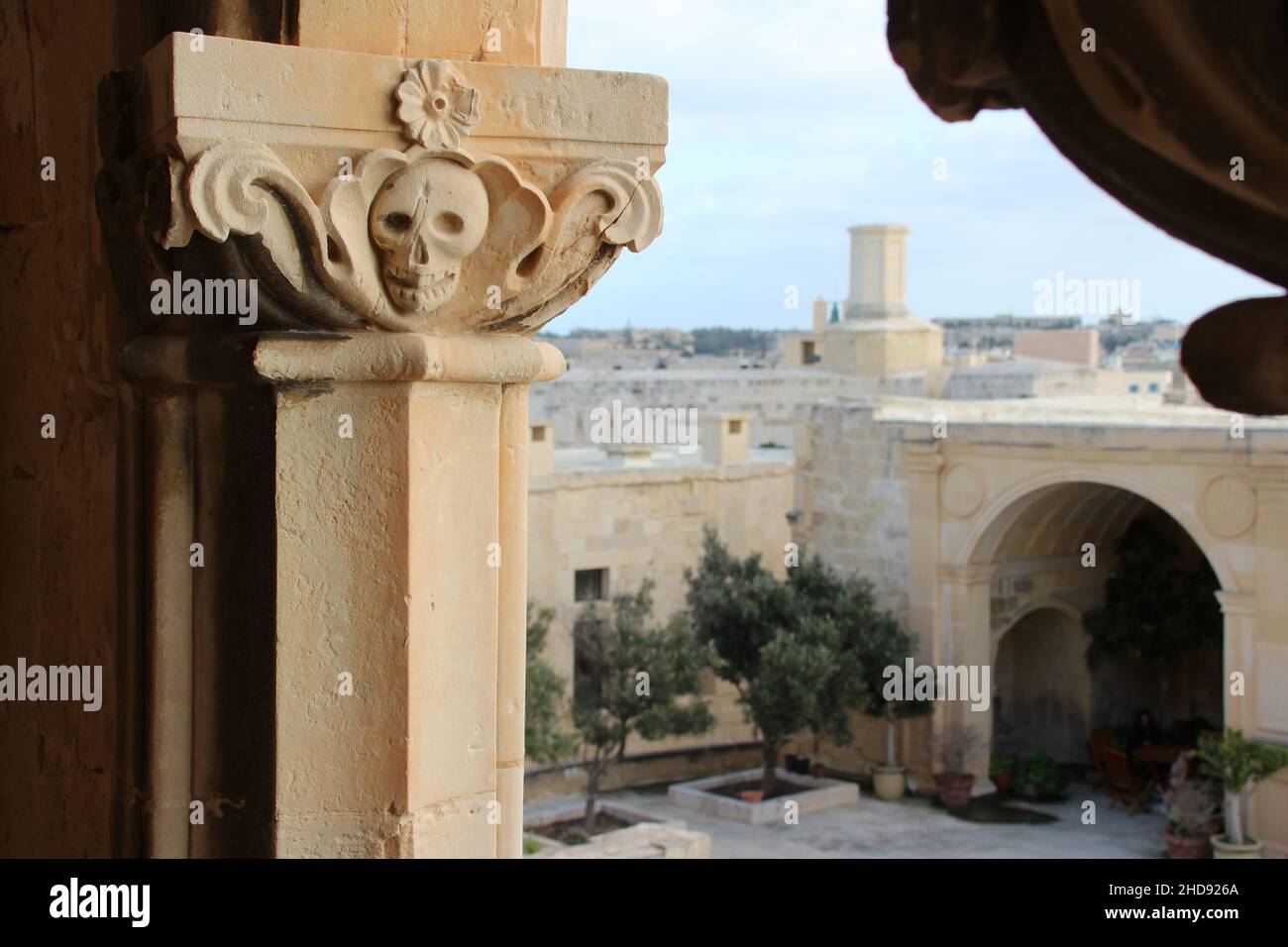 saint-angel fort in vittoriosa in malta Stock Photo - Alamy