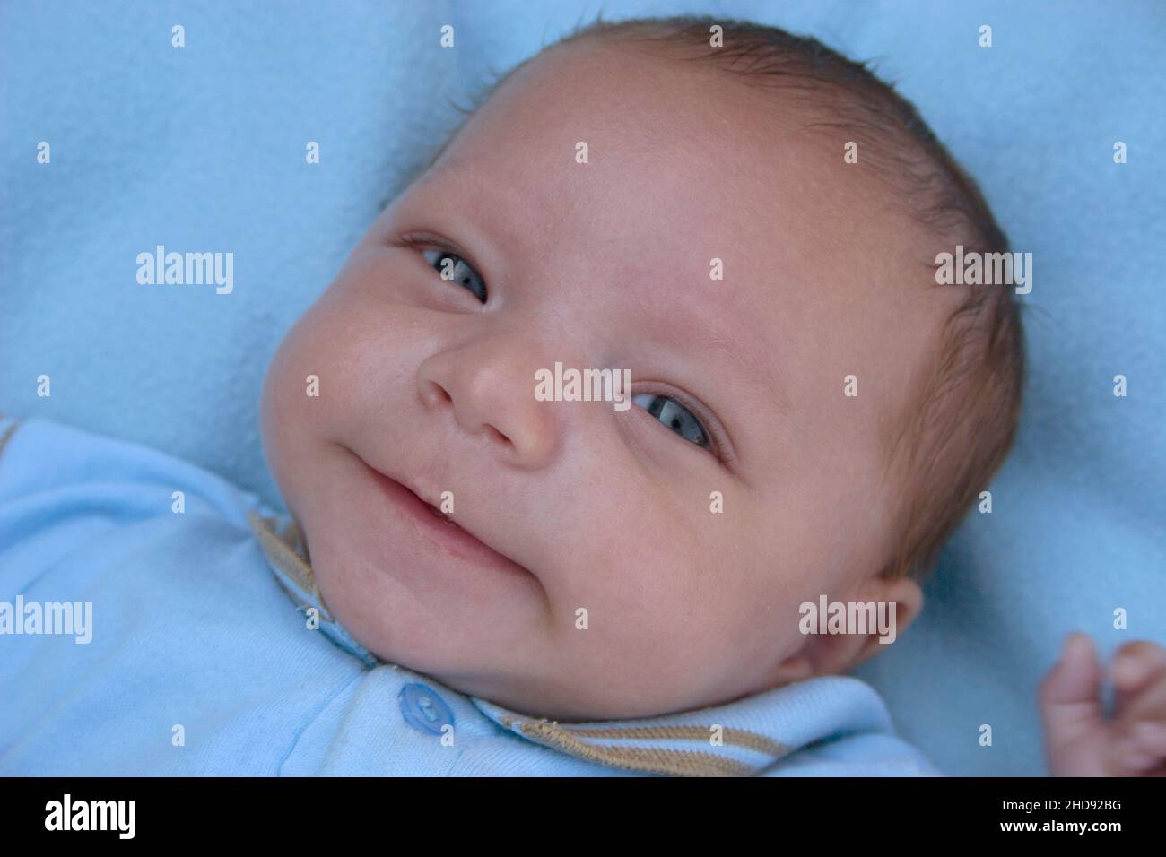 baby's first smile Stock Photo - Alamy