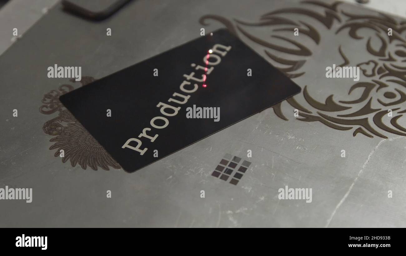 Laser cut word hi-res stock photography and images - Alamy