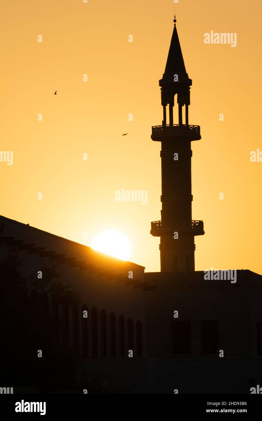 Islamic Mosque minaret Stock Photo - Alamy