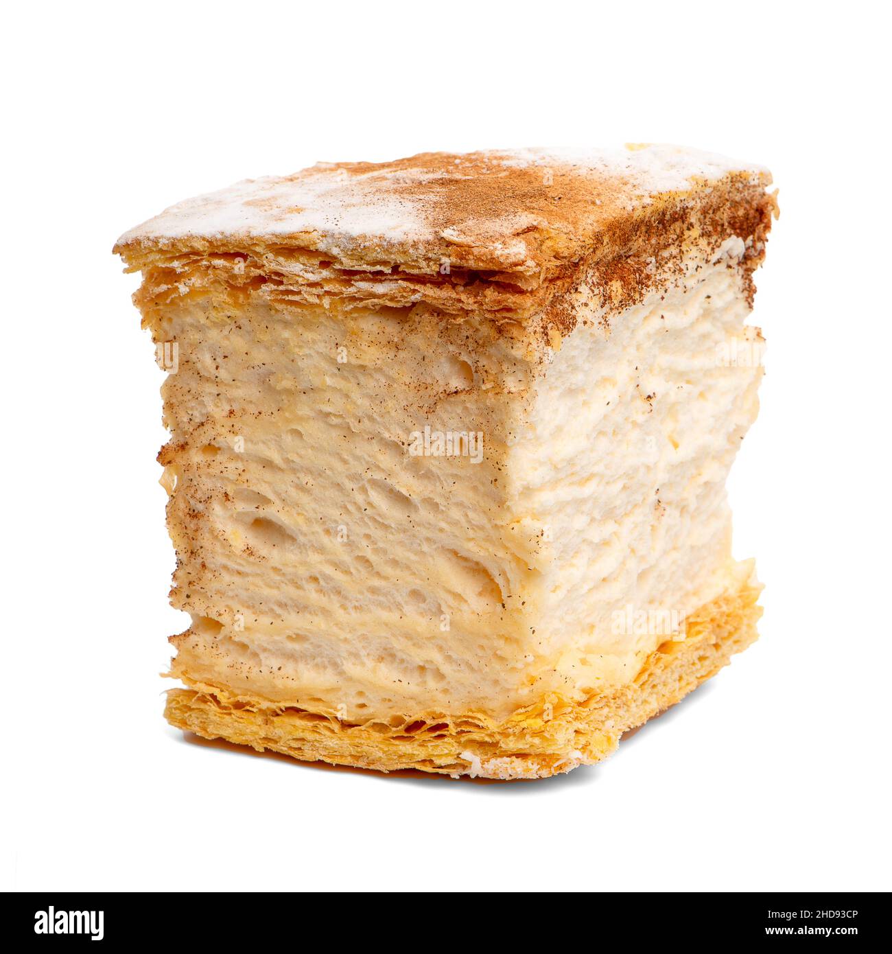 Russo cake pastry isolated on a white background Stock Photo - Alamy