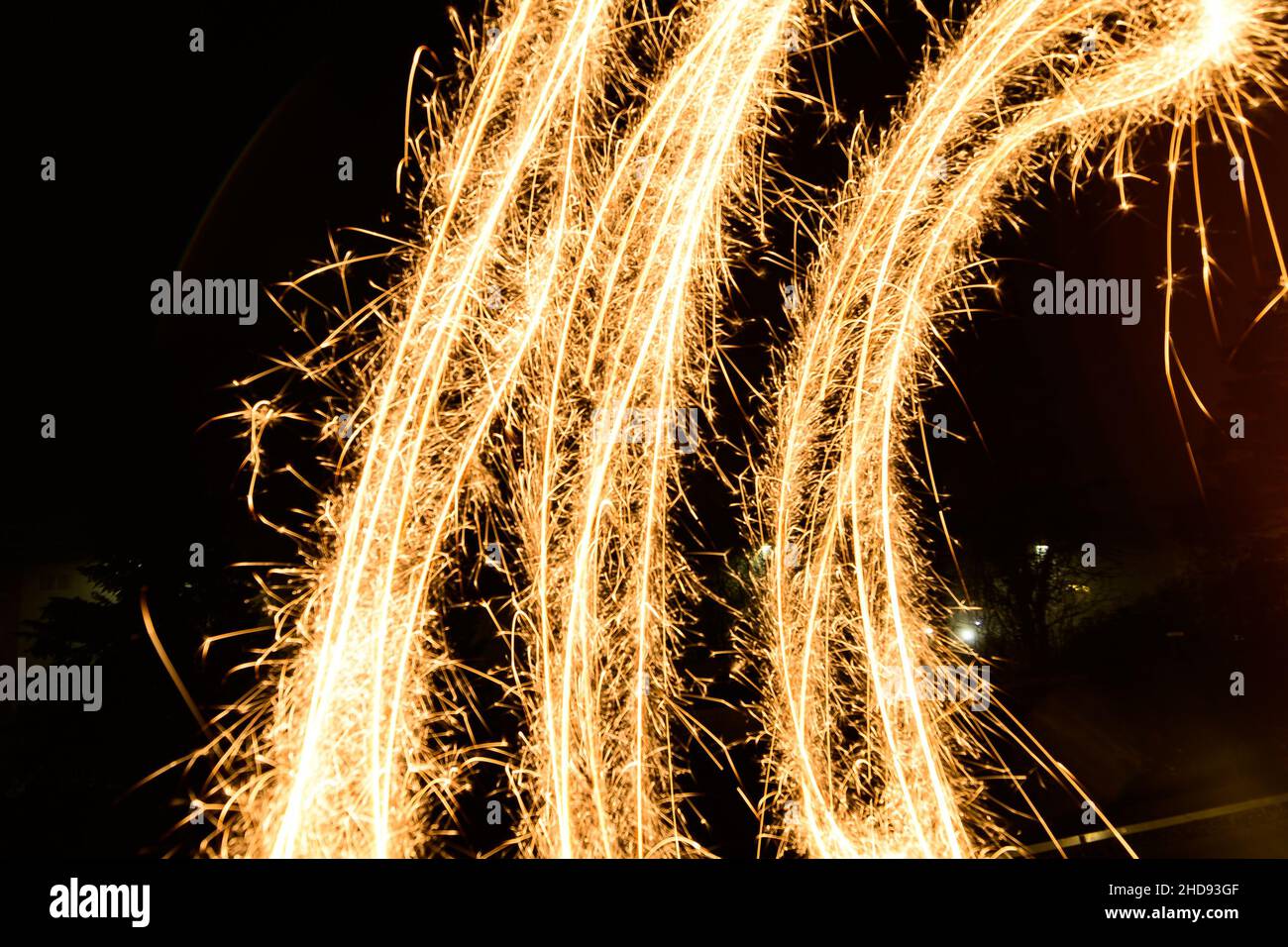 Golden light streaks hi-res stock photography and images - Alamy