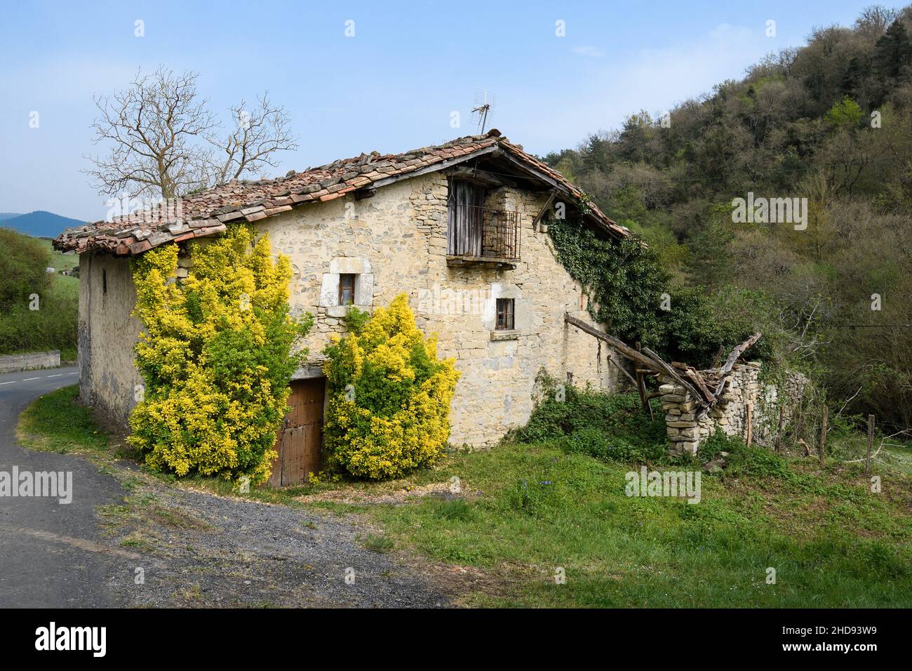 Old basque farmhouse hi-res stock photography and images - Alamy