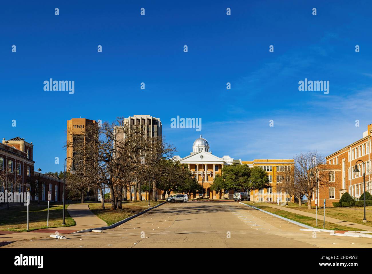 Denton campus hi-res stock photography and images - Alamy