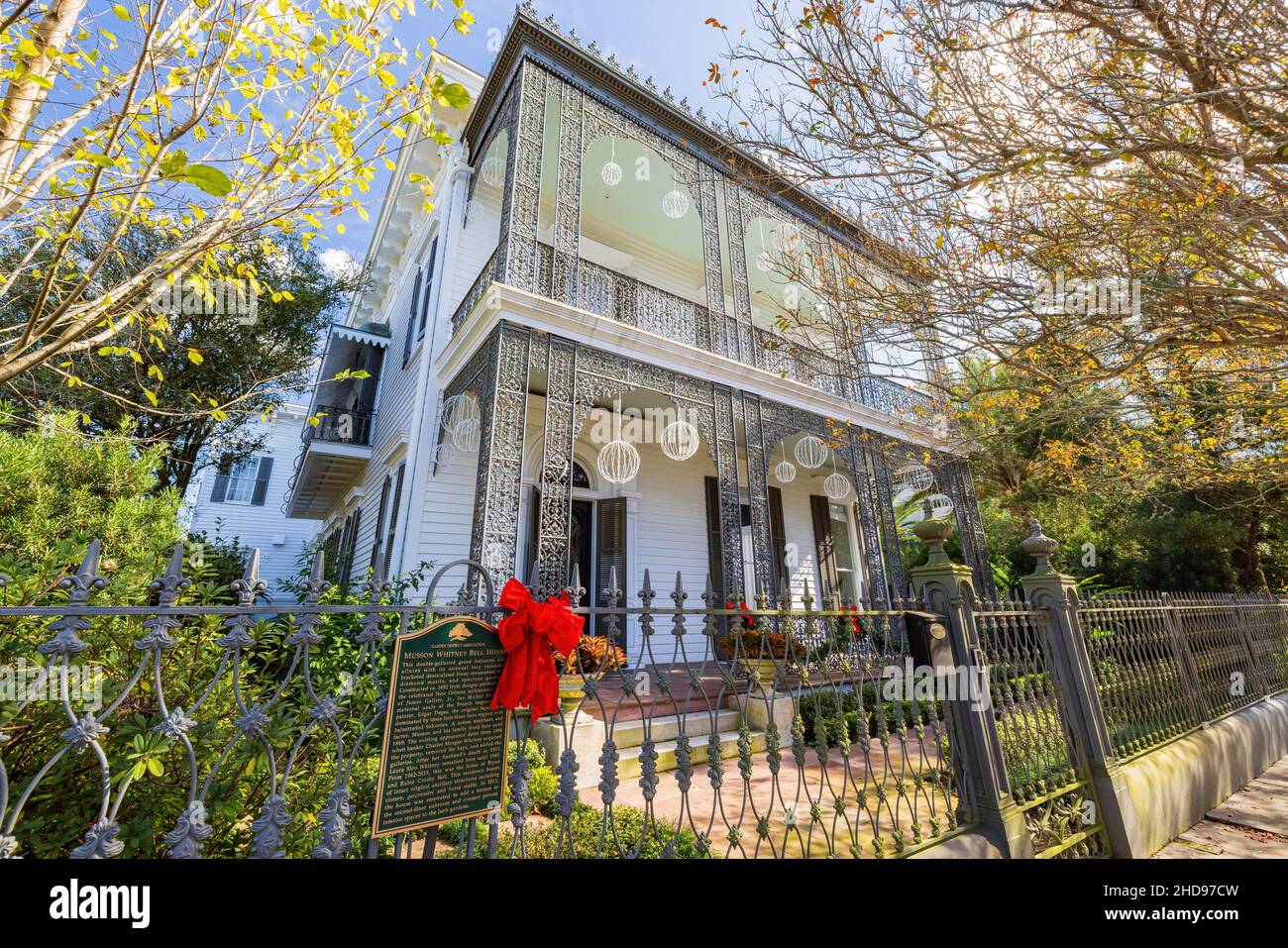 Historical Musson Whitney Bell House in the Garden District of New ...