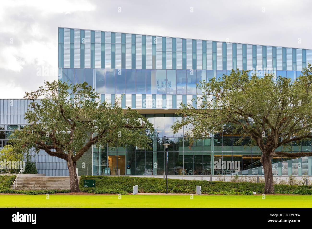Modern building in Tulane University at Louisiana Stock Photo - Alamy