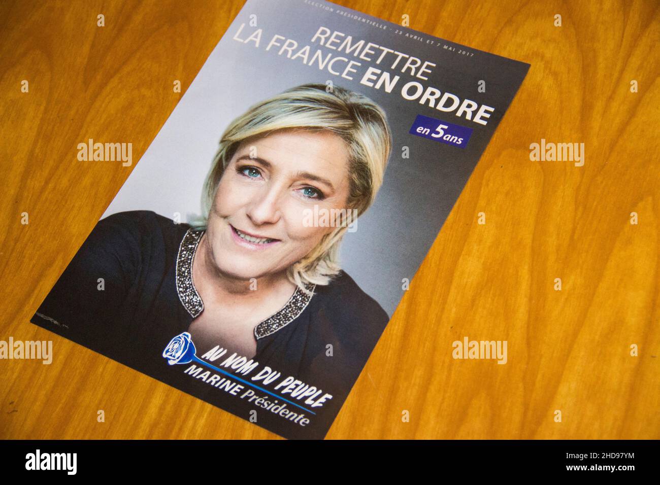 Marion Anne Perrine "Marine" Le Pen is a French lawyer and politician ...