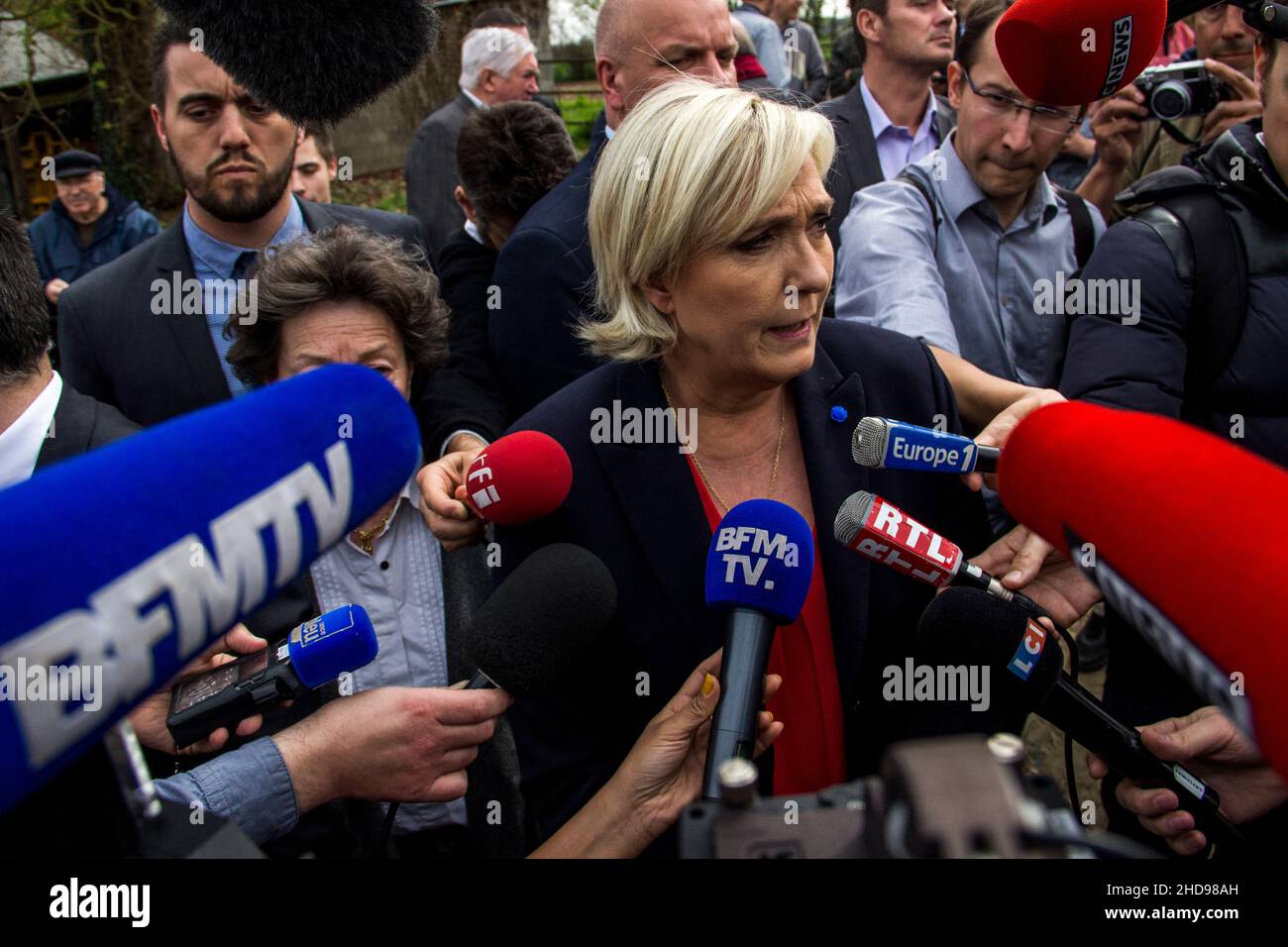 Marion Anne Perrine "Marine" Le Pen is a French lawyer and politician ...
