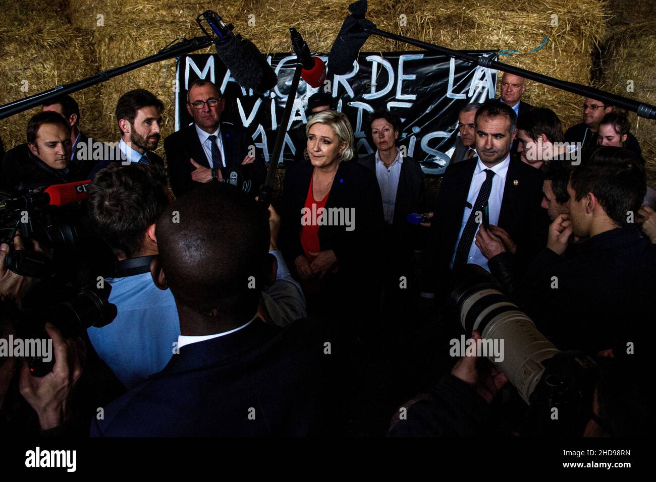 Marion Anne Perrine "Marine" Le Pen is a French lawyer and politician ...