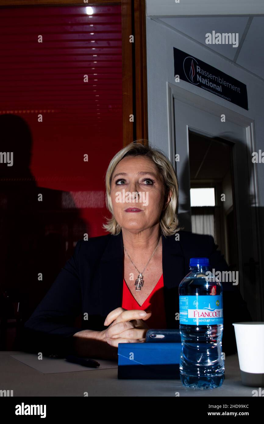 Marion Anne Perrine "Marine" Le Pen is a French lawyer and politician ...
