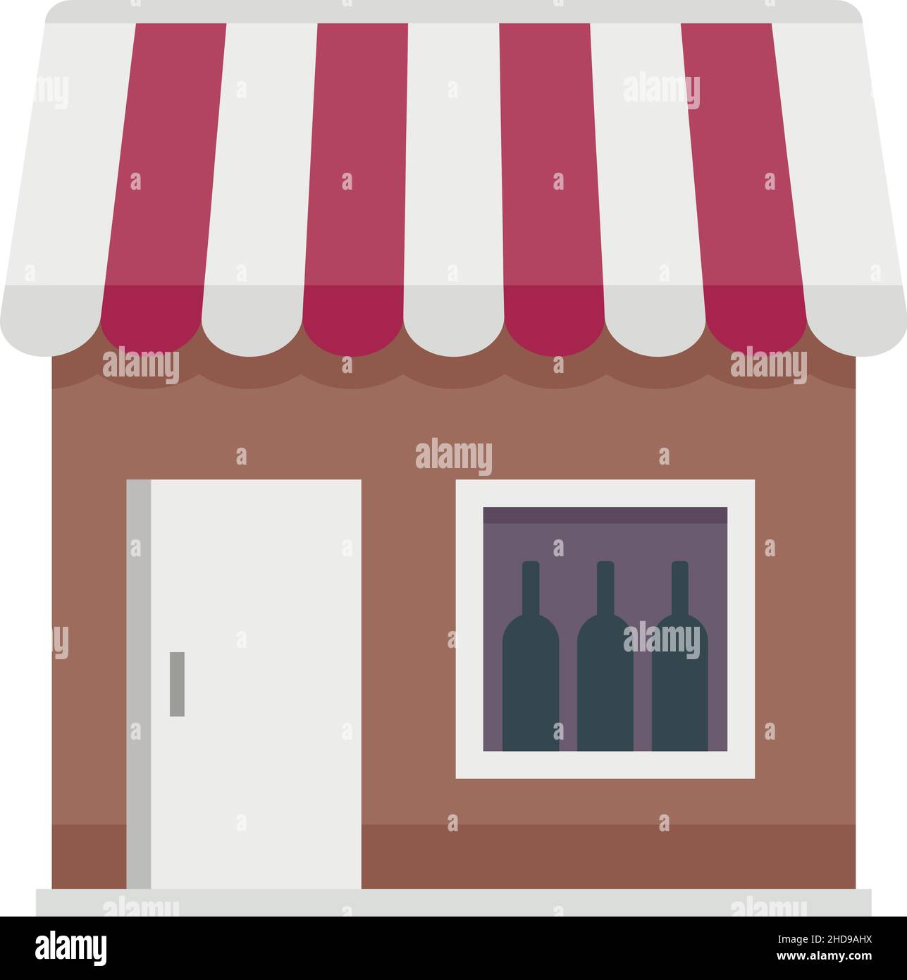 Bottle house exterior Stock Vector Images - Alamy