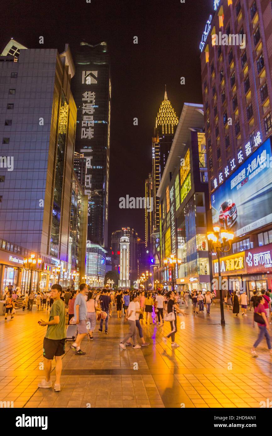 Night Street View In China