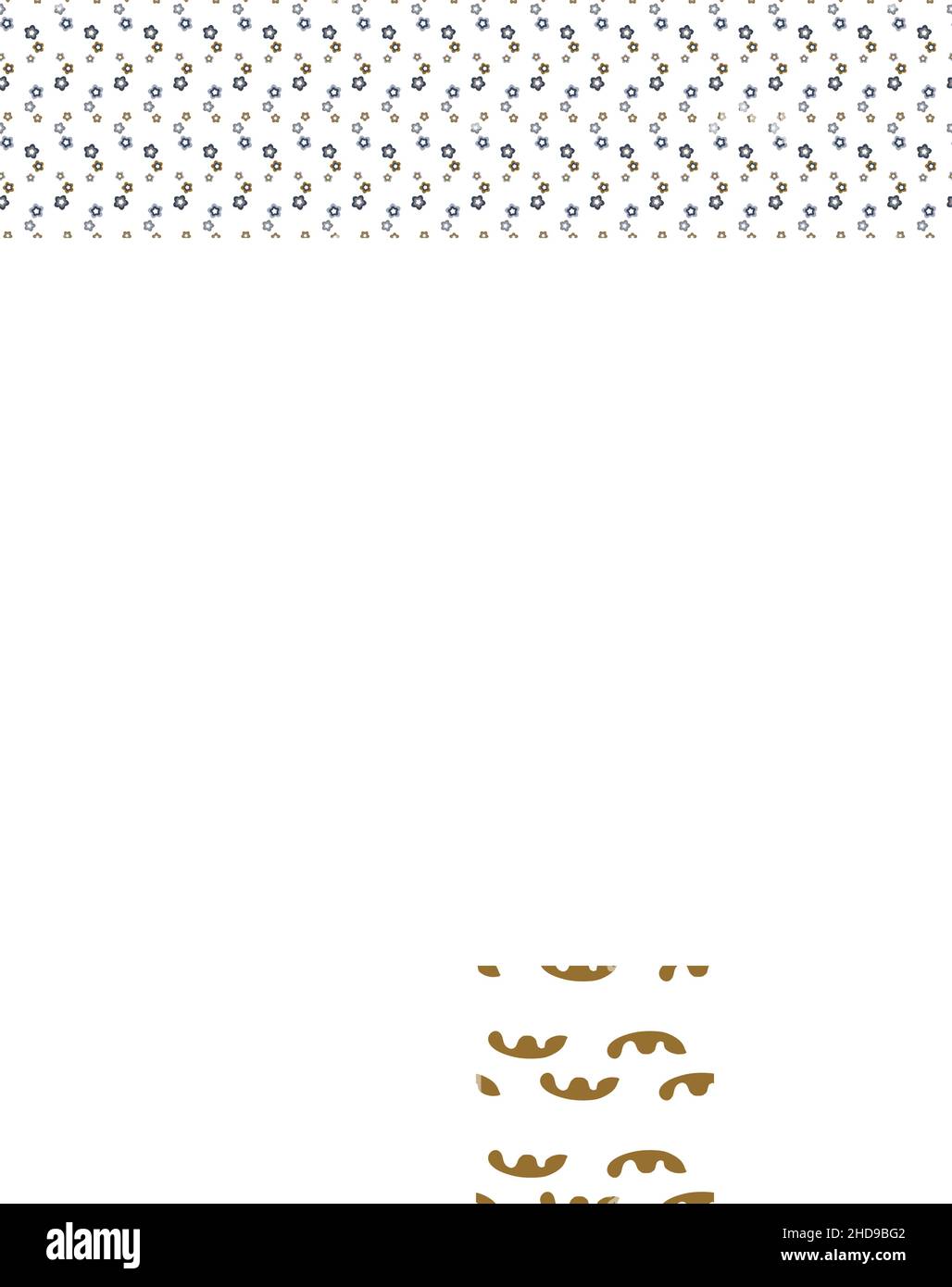 Abstract masculine style cut out shape border. Seamless modern simple ...