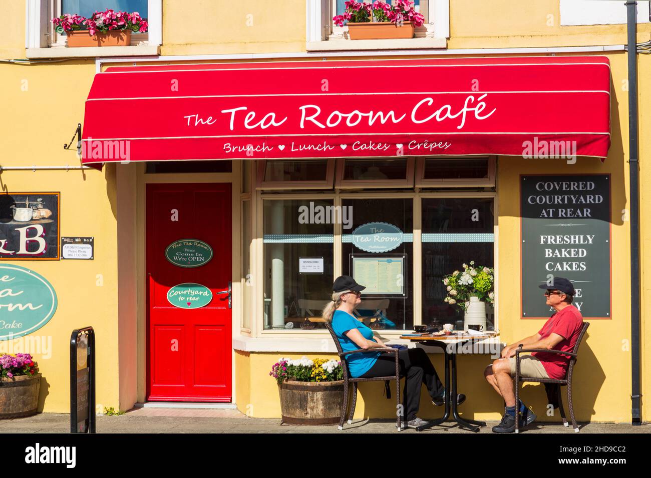 Tea Room Cafe, Castletownbere, County Cork, Ireland Stock Photo - Alamy