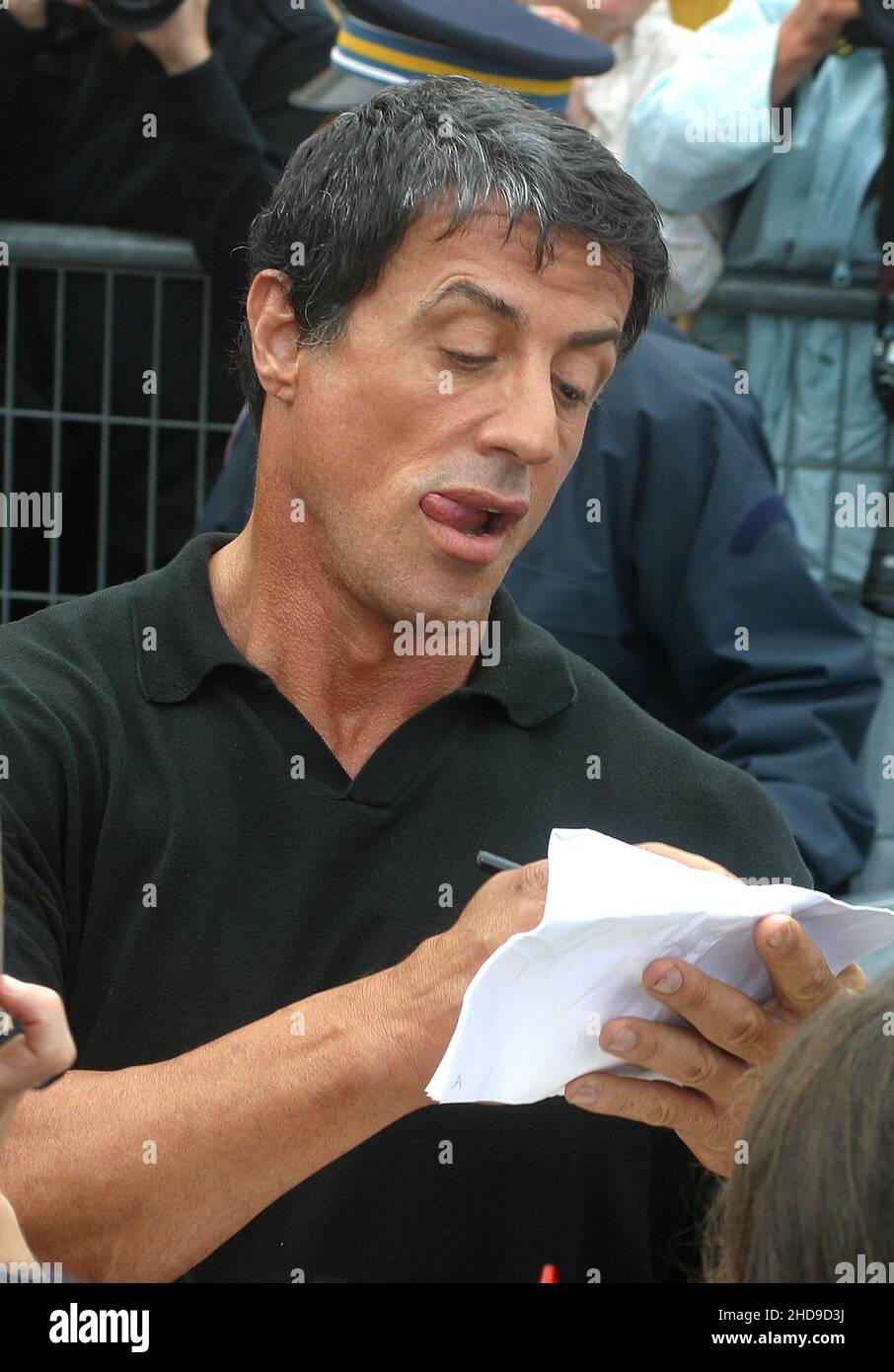 Sylvester Stallone at the Deauville American Film Festival, Normandy ...