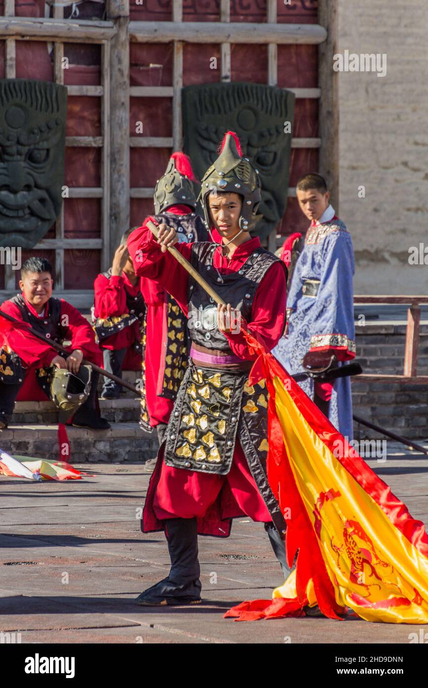 Old chinese soldier weapon hi-res stock photography and images - Alamy