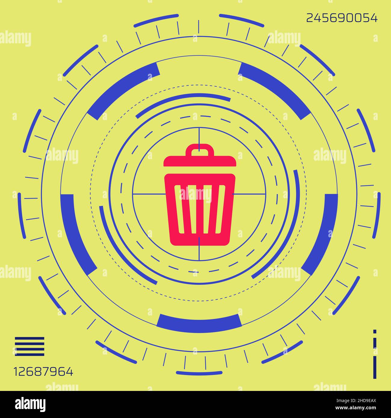 Tech garbage Stock Vector Images - Alamy