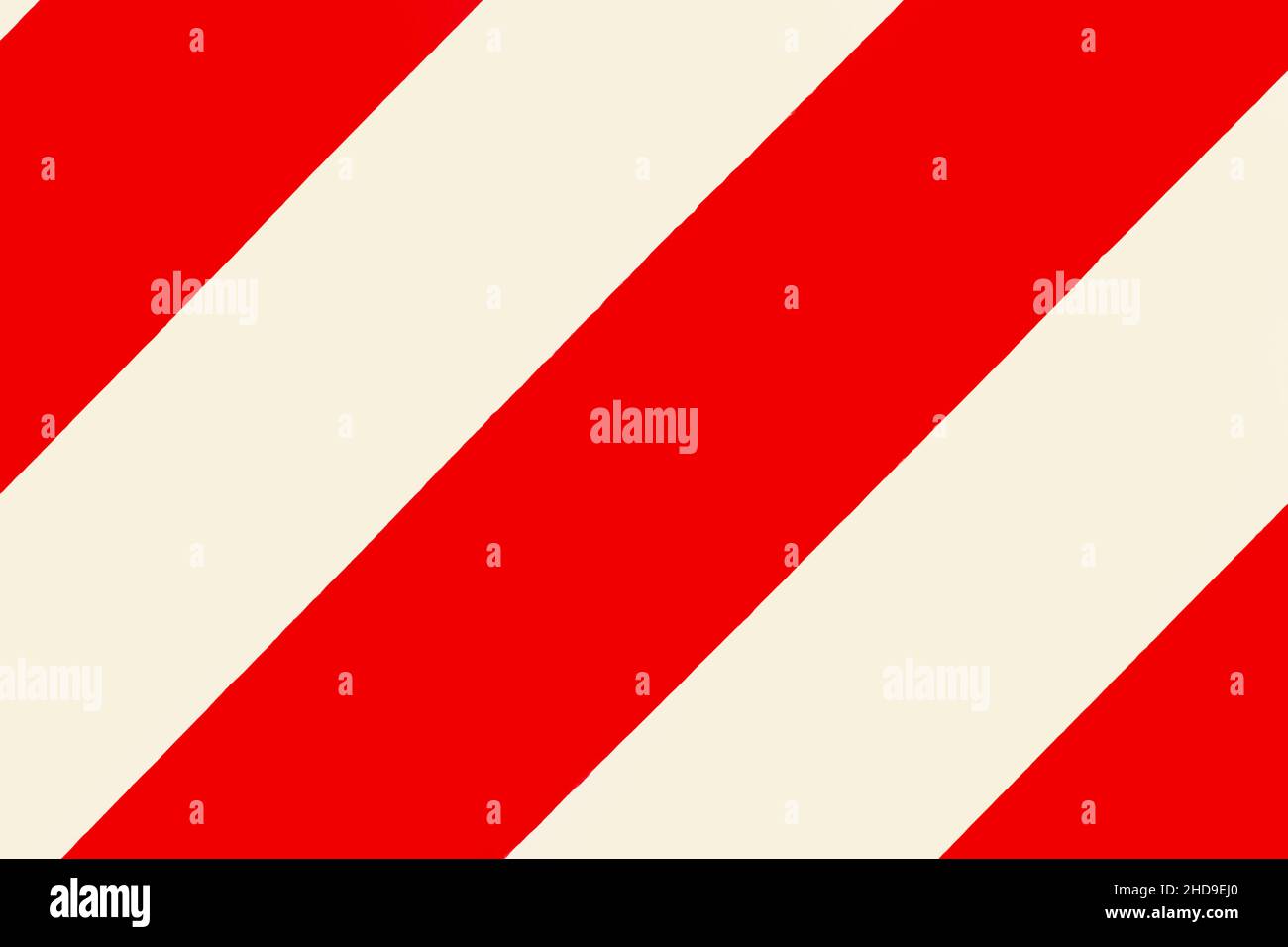 A red and white stripped warning background Stock Photo - Alamy