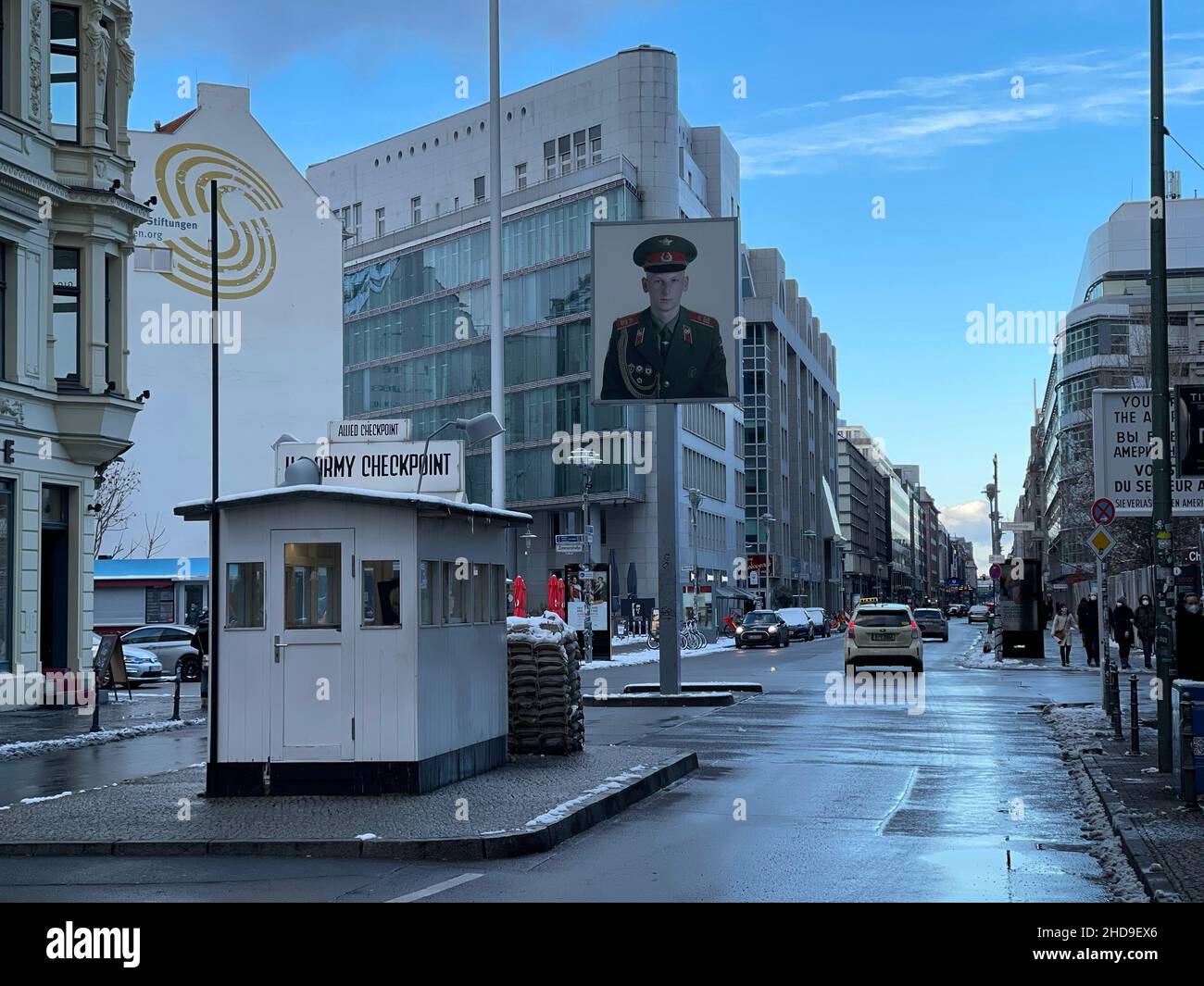 Checkpoint Charlie in Berlin, Germany Stock Photo - Alamy