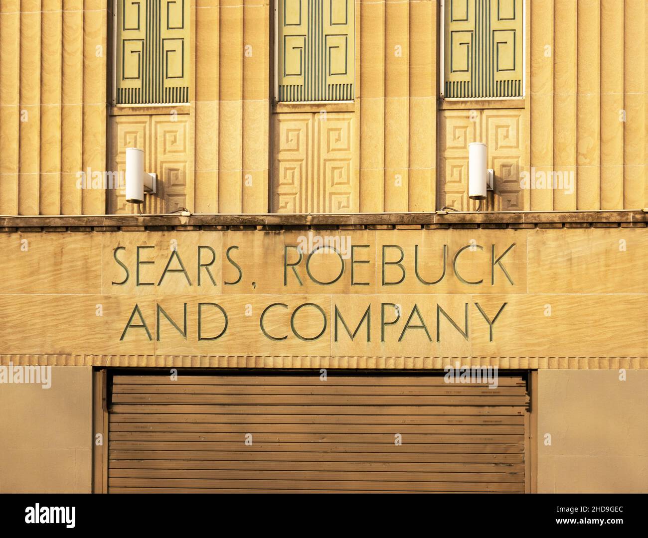 Art Deco Sears Roebuck and Co store closed in Flatbush Brooklyn NYC ...