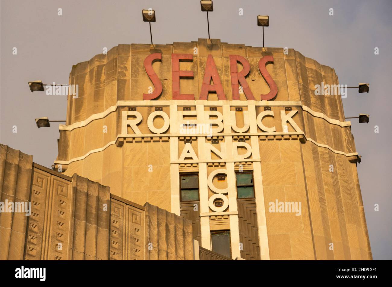 Art Deco Sears Roebuck and Co store closed in Flatbush Brooklyn NYC ...