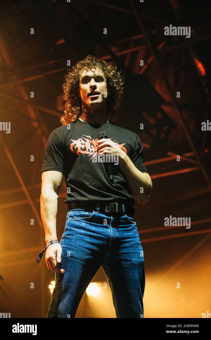Don Broco live at Slam Dunk Festival 4th september 2021 Stock Photo - Alamy