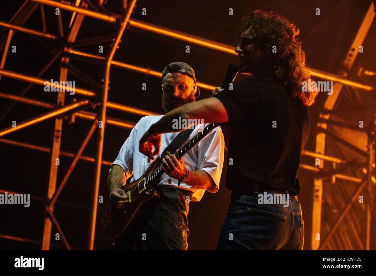 Don Broco live at Slam Dunk Festival 4th september 2021 Stock Photo - Alamy