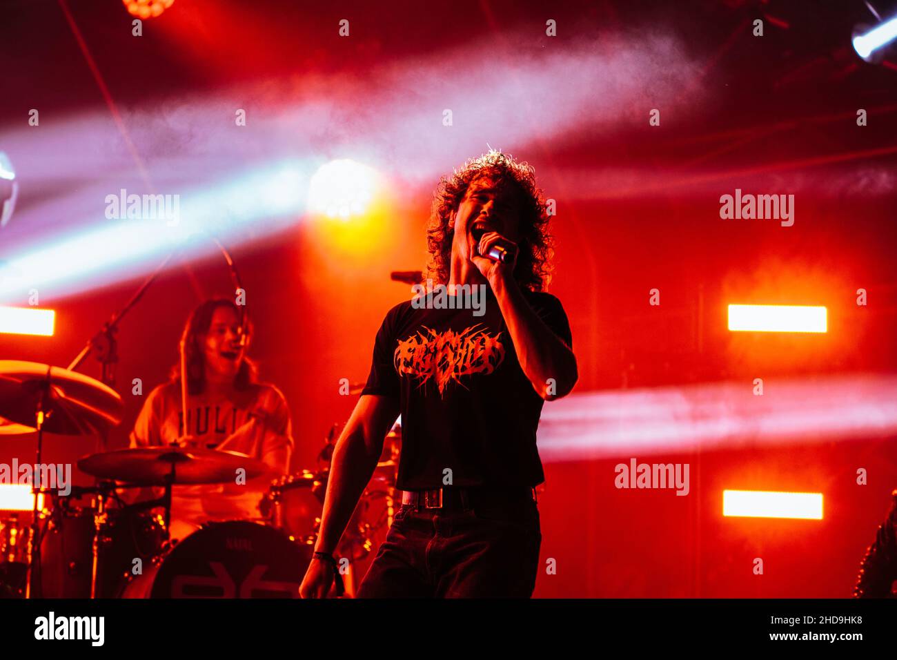 Don Broco live at Slam Dunk Festival 4th september 2021 Stock Photo - Alamy